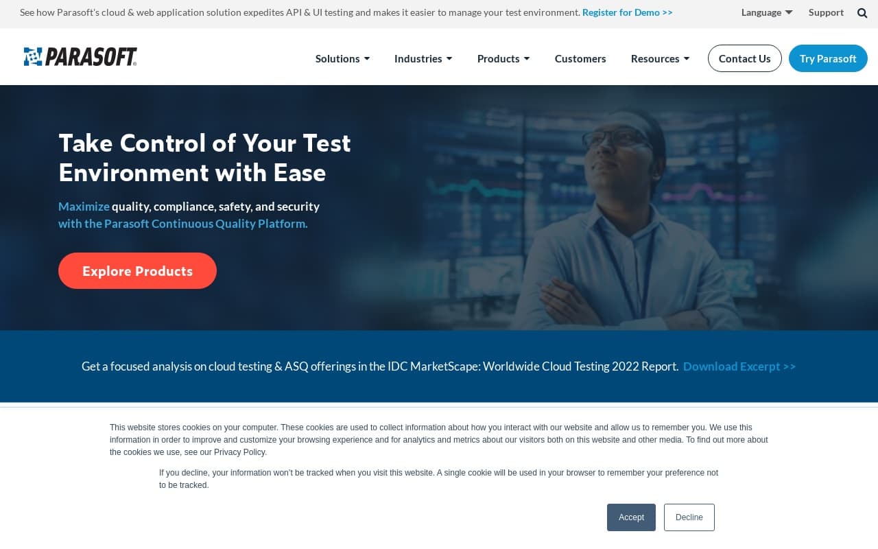 parasoft, a linter for C/Csharp/Cpp - Rating And 10 Alternatives | Analysis Tools